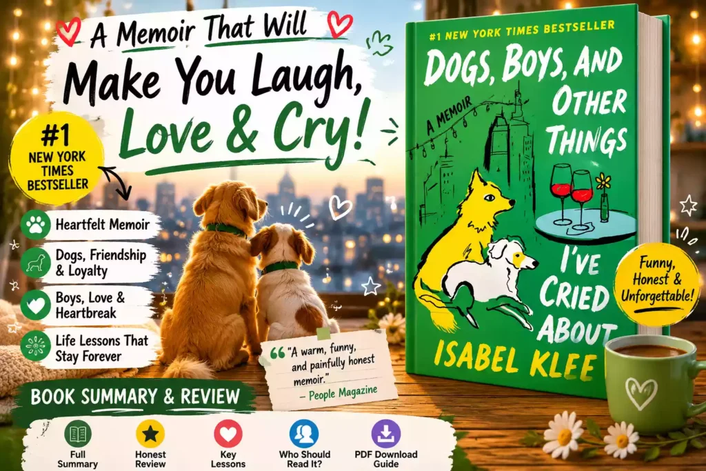 Dogs, Boys, and Other Things I’ve Cried About Summary, Review & PDF ...